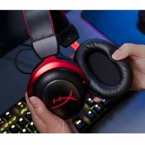 HyperX Cloud 2 Wireless Gaming Headset With HiFi DTS-X Sound Microphone Gaming Headphone For PC ...