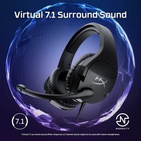 HyperX Cloud Stinger S Gaming Headset OPEN BOX Virtual 7.1 Surround ...